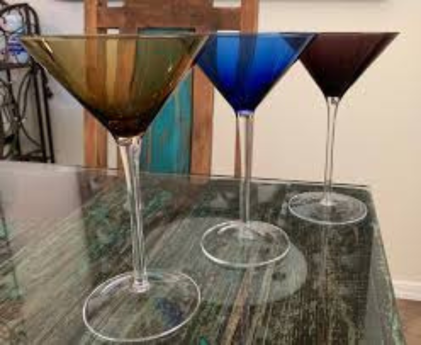 Cheers to Life in Color: Sipping on Colored Martini Glasses!