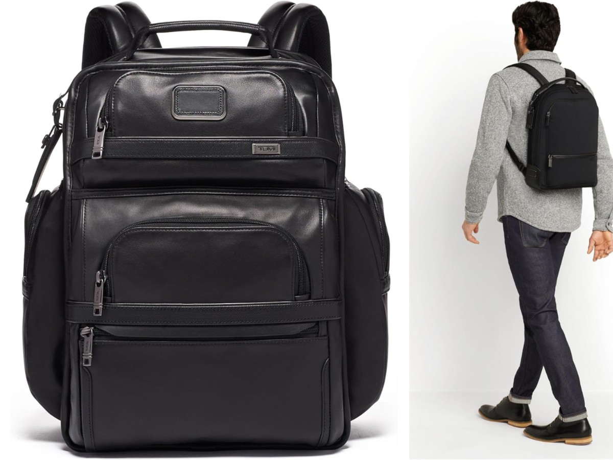 Tumi Leather Backpack: Luxury Meets Practicality