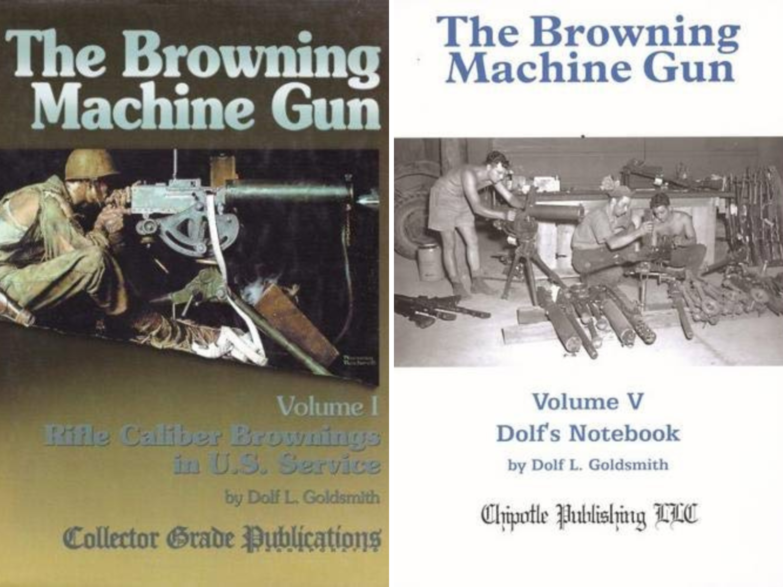 Browning Machine Gun Book ~ Vol. 1-5